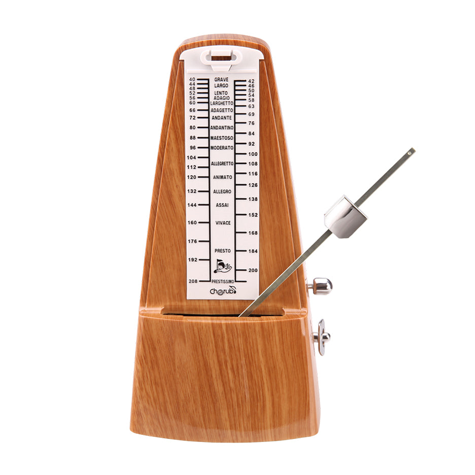 Cherub WSM-330 Mechanical Metronome, Cherry | Metronome Music Inc.