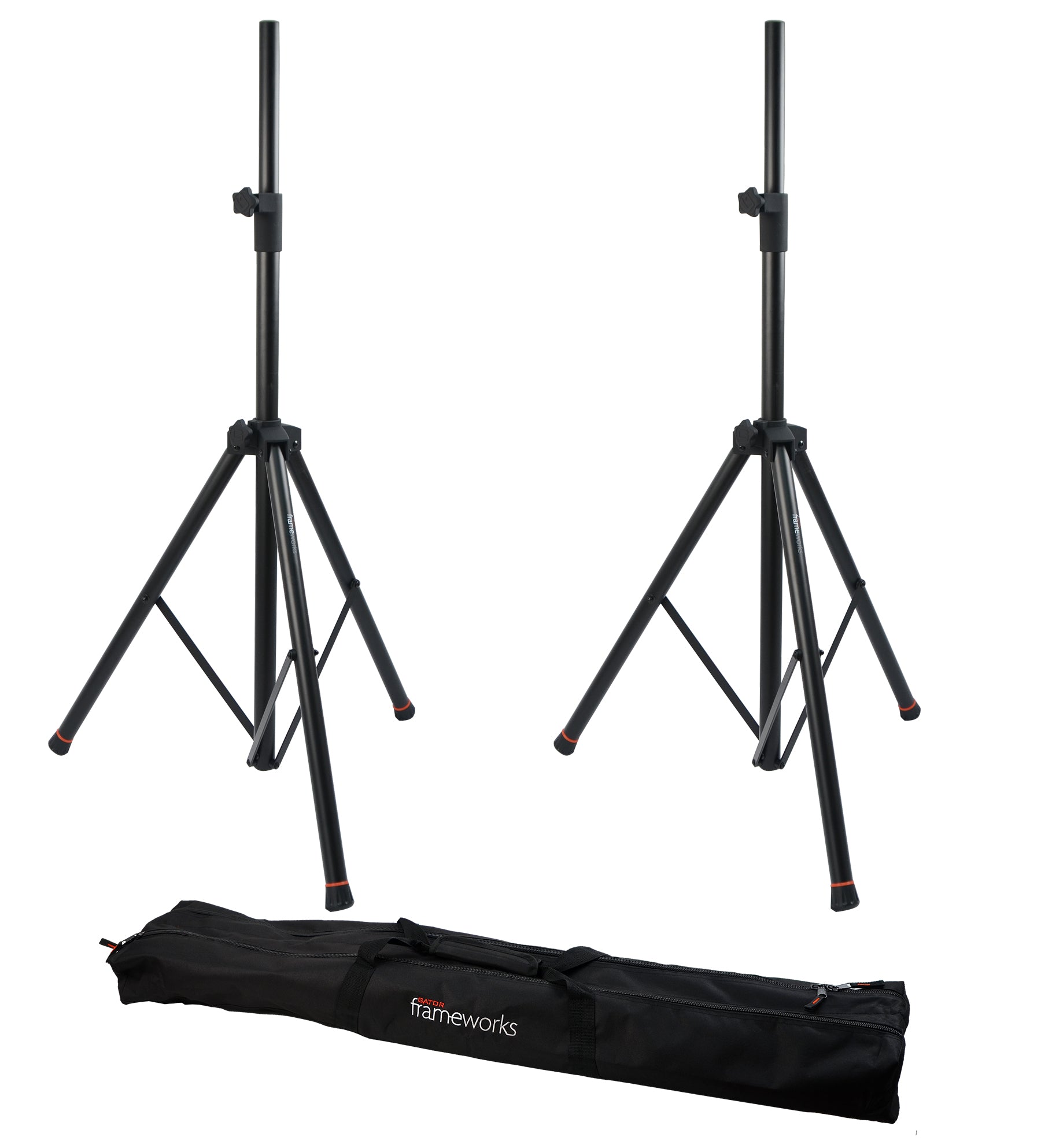 Gator Frameworks Deluxe Aluminium Speaker Stands (Set) | Metronome ...