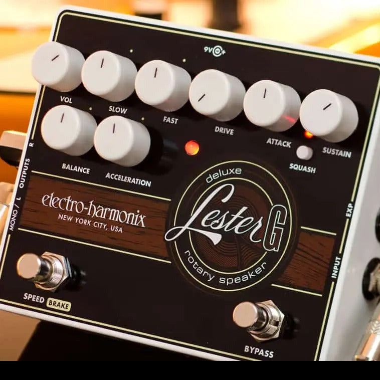 Electro-Harmonix Lester G Deluxe Rotary Speaker Emulator | Metronome ...