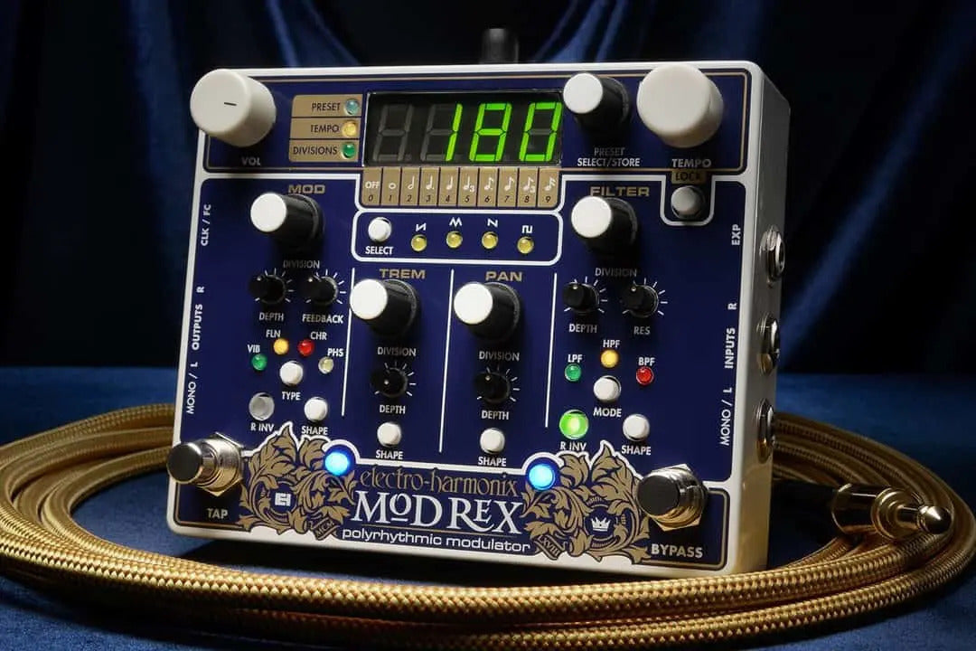 Electro-Harmonix Mod-Rex Polyrhythmic Modulator | Metronome Music Inc.