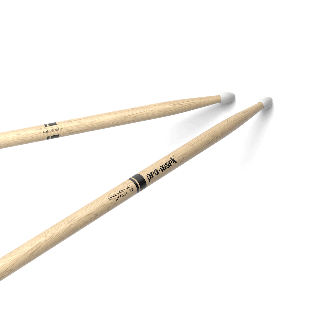 ProMark Classic Attack 5B, Shira Kashi Oak, Nylon Tip | Metronome Music ...